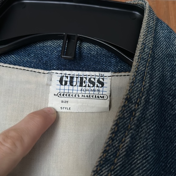 Guess | Jackets & Coats | Vintage Guess Denim Jacket | Poshmark